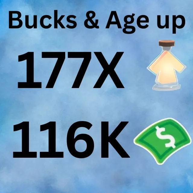 Age Up Potions And Bucks - Adopt Me - Adopt Me Game Item - Gameflip