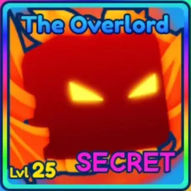 Secret the overlord BGSI - Bubble Gum Simulator Game Item - Gameflip