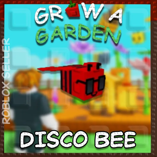 5x Disco Bees GAG - Grow a Garden Game Item - Gameflip