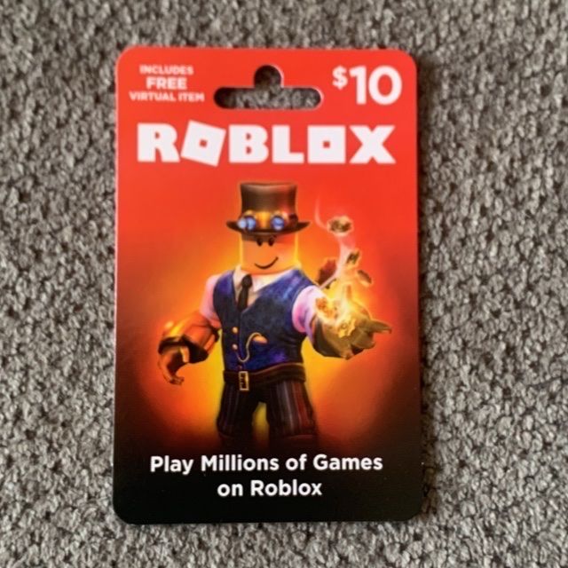 $10.00 Roblox giftcard [INSTANT DELIVERY] - Roblox Gift Cards - Gameflip