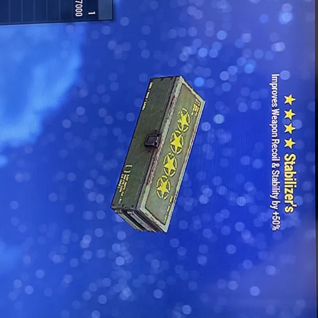 Stabilizer’s 4 star mod - Fallout 76 Game Item - Gameflip