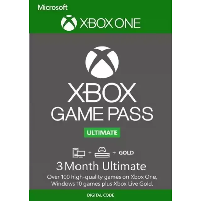 Xbox Game Pass Ultimate (3 months) - Xbox Game Pass Gift Card - Gameflip