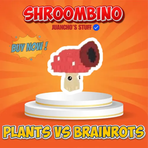 SHROOMBINO I PLANTS VS BRAINROTS - Roblox Game Item - Gameflip