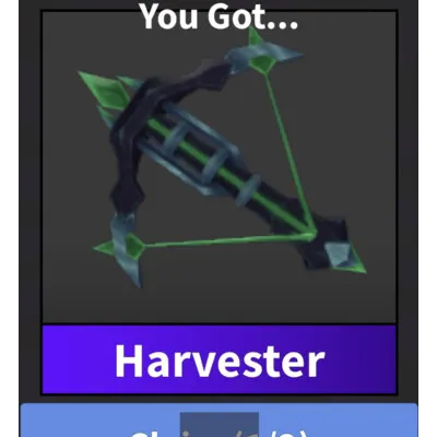 Harvester Mm2 - Murder Mystery 2 Game Item - Gameflip