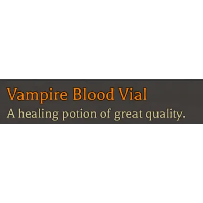 Vampire Blood Vial - Rune Slayer - Game Item - Gameflip