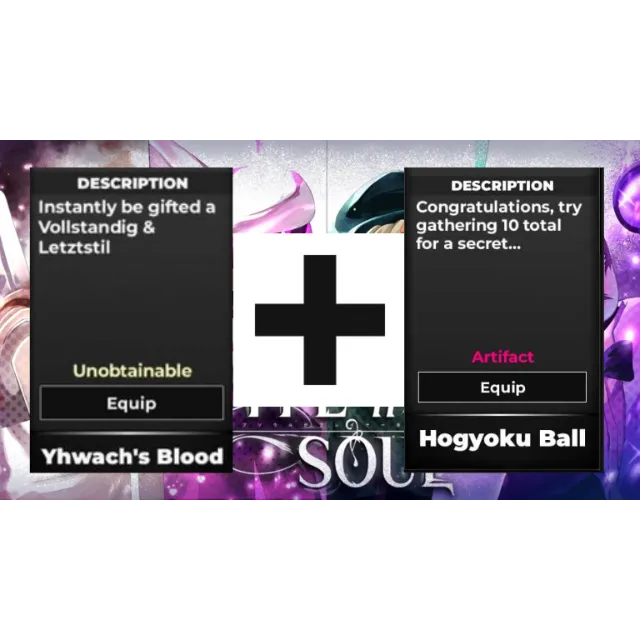 Hogyoku Ball + Yhwach Blood - Type Soul - Game Item - Gameflip