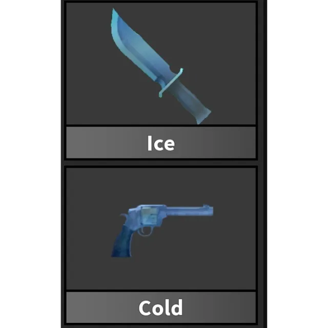 Ice Set Mm2 - Murder Mystery 2 Game Item - Gameflip