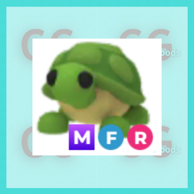 MFR Turtle - Adopt Me Game Item - Gameflip