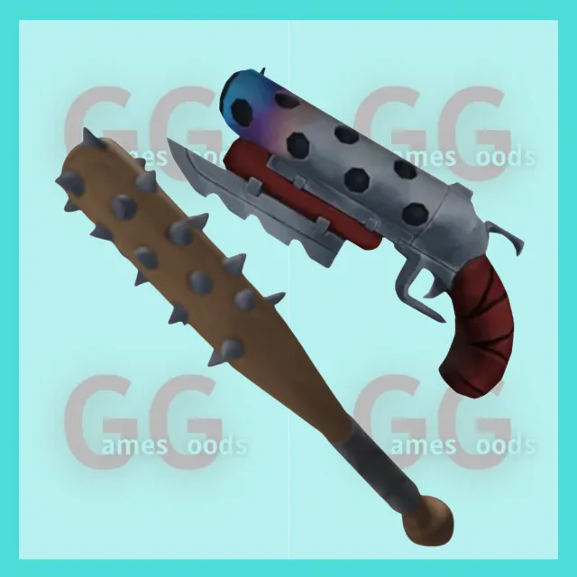 MM2: Bat & Makeshift Set - Murder Mystery 2 Game Item - Gameflip