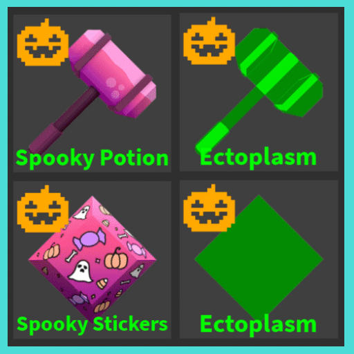 FTF: Spooky Potion & Ectoplasm Sets - Flee The Facility Game Items ...