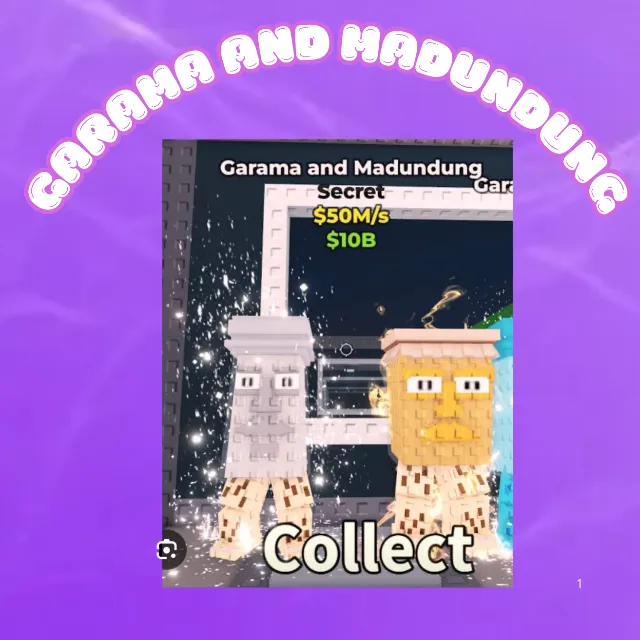 2X Garama And Madundung - STEAL A BRAINROT - Roblox Game Item - Gameflip