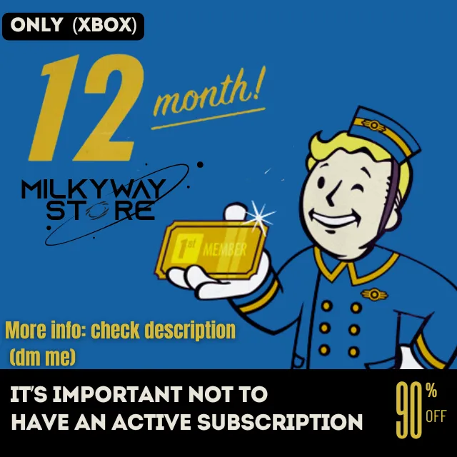 FALLOUT 1ST 12 MONTH MEMBERSHIP - Fallout 76 Game Item - Gameflip