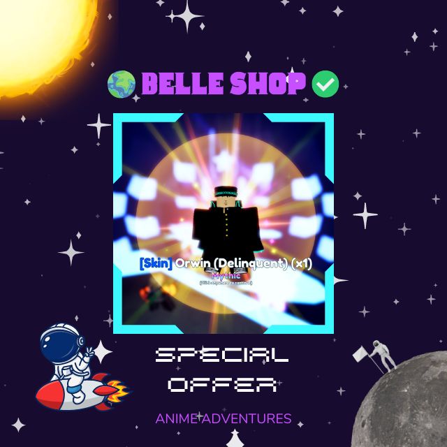 Anime Adventure Skin Orwin - Game Items - Gameflip