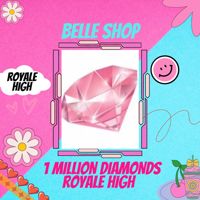 Limited | 1M Diamonds Royale High - Roblox Game Items - Gameflip
