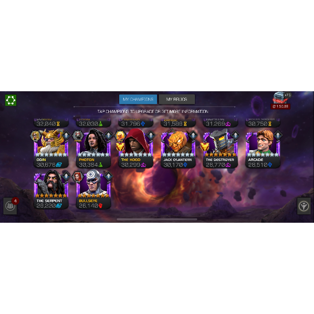 Mcoc account - Marvel Contest of Champions Game Item - Gameflip