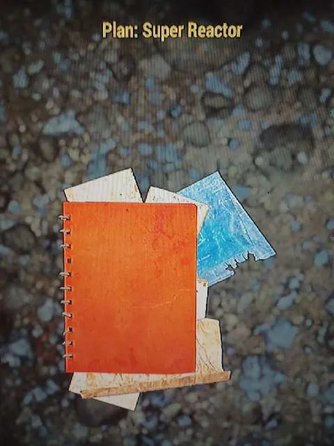 Plan | Super Reactor - Fallout 76 Game Items - Gameflip