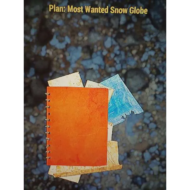 Plan | Most Wanted Snow Globe - Fallout 76 Game Item - Gameflip
