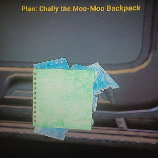 Plan | Chally The Moo Backpack - Game Items - Gameflip