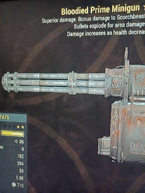 Weapon | BE Minigun - Game Items - Gameflip