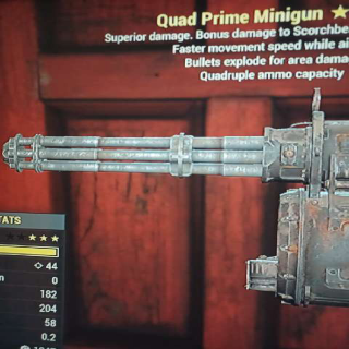 Weapon | QEFMS Minigun - Game Items - Gameflip