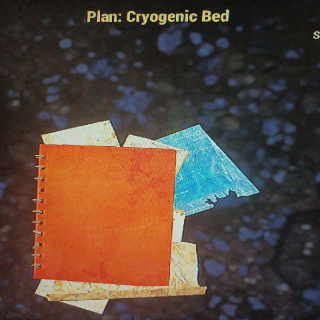 Plan | Cryogenic Bed - Game Items - Gameflip