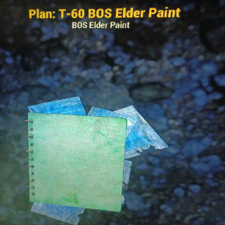 Plan | T-60 BOS Elder Paint - Game Items - Gameflip