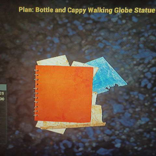 Plan | B&C Walking Globe Statue - Game Items - Gameflip