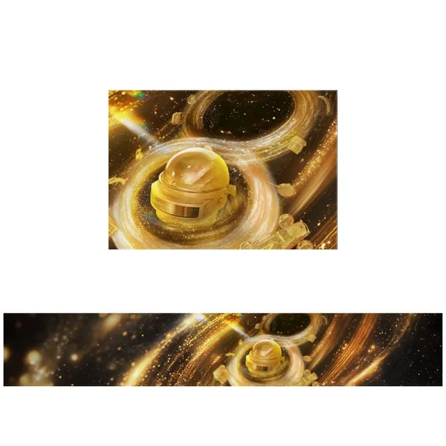 PUBG Skin Golden Galaxy ID Card - PUBG Game Item - Gameflip