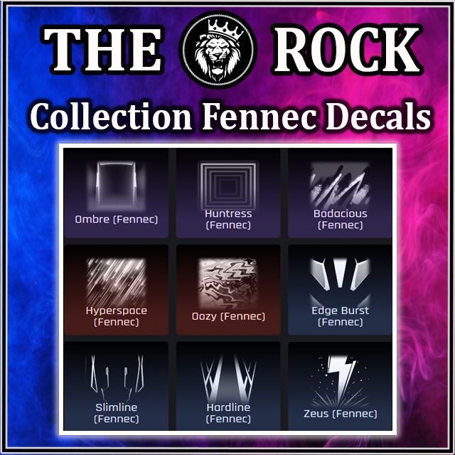 9 [Fennec] Decals|Ombre - Game Items - Gameflip
