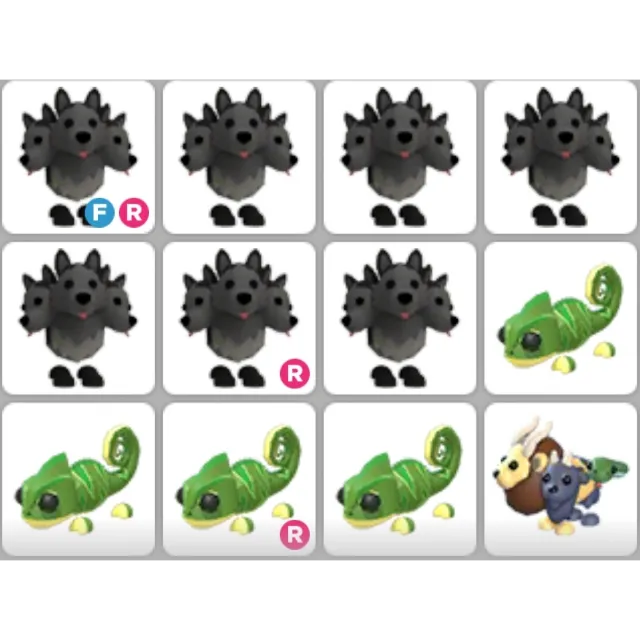 Adoptme pets mix x12 - Adopt Me Game Items - Gameflip