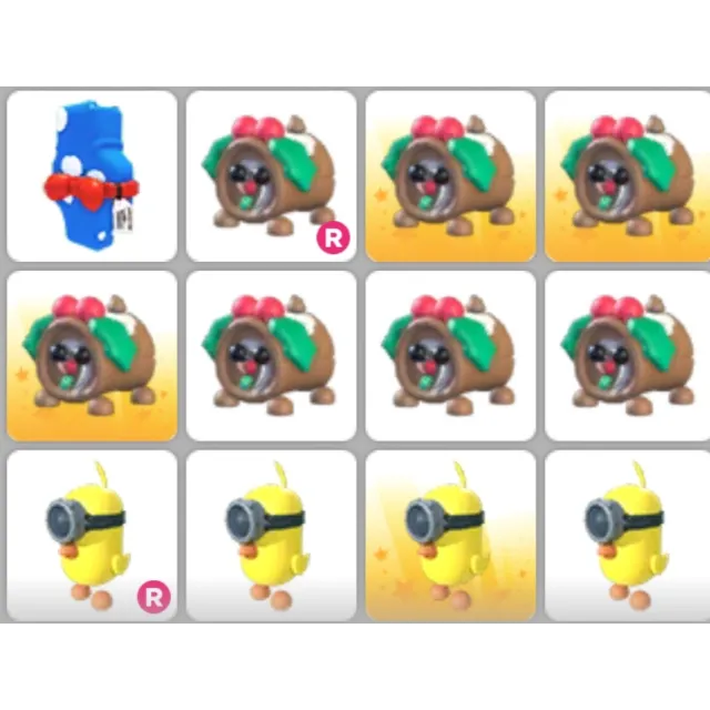 Adoptme pets mix x12 - Adopt Me Game Items - Gameflip