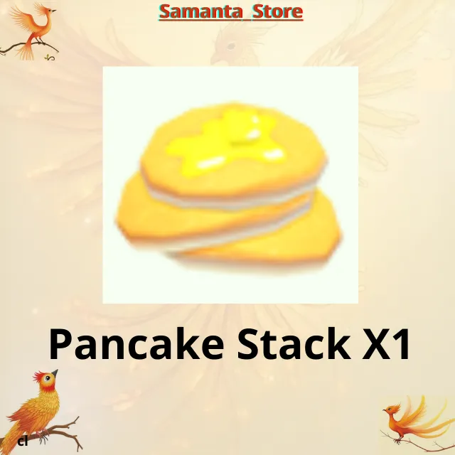 Pancake Stack X1 - Adopt Me Game Item - Gameflip