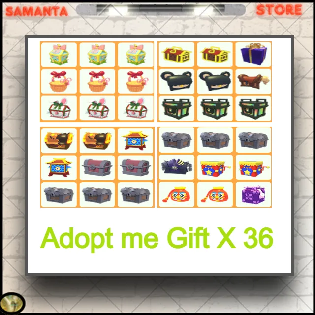 Adopt me Gift X 36 - Roblox Game Items - Gameflip