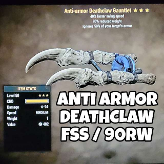 Weapon | Anti Armor Deathclaw - Game Items - Gameflip