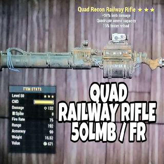 Weapon | Quad Railway Rifle - Game Items - Gameflip