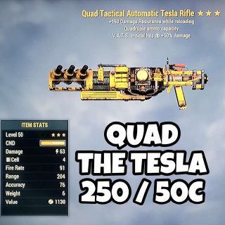 Weapon | Quad 50c Tesla Rifle - Game Items - Gameflip