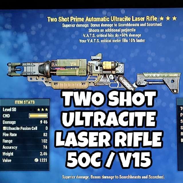 Weapon | Two Shot Ultracite Laser - Game Items - Gameflip
