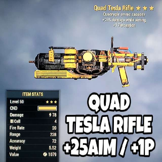 Weapon | Quad Aim Tesla Rifle - Game Items - Gameflip
