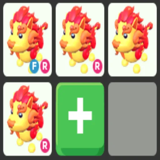 4x GUARDIAN LION - Adopt Me Game Item - Gameflip