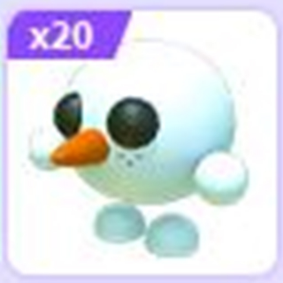 Limited | 20x SNOWBALL PET - Game Items - Gameflip