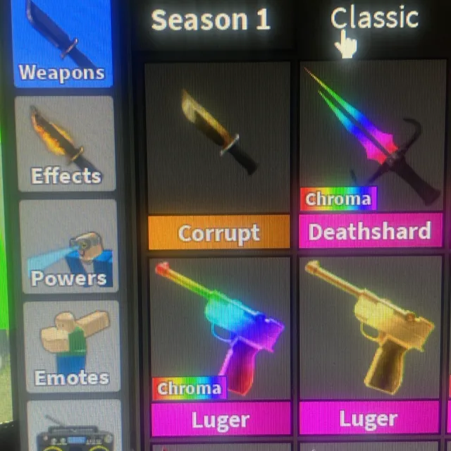 corrupt & chroma weapons - Game Item - Gameflip