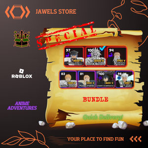 Bundle | Anime Adventures Unit - Game Items - Gameflip