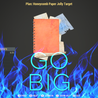 Honeycomb Paper Jolly Target - Game Items - Gameflip