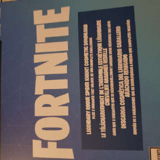 Fortnight 2000vbucks+Legendary Rogue Spider Knight Addons - XBox One ...