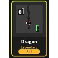 Da hood dragon knife - Game Items - Gameflip