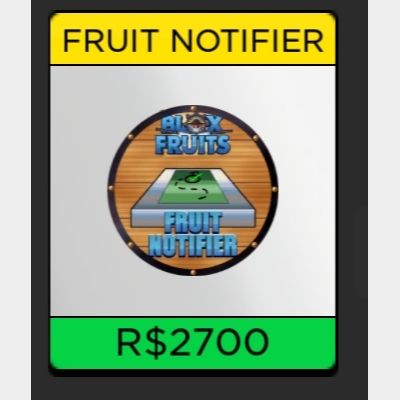 Blox Fruits Fruit Notifier - Game Items - Gameflip