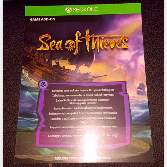 Sea of Thieves Ferryman Clothing Set | INSTANT DELIVERY | Cross ...