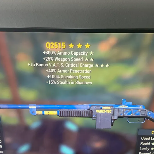 Q2515 the fixer - Fallout 76 Game Items - Gameflip