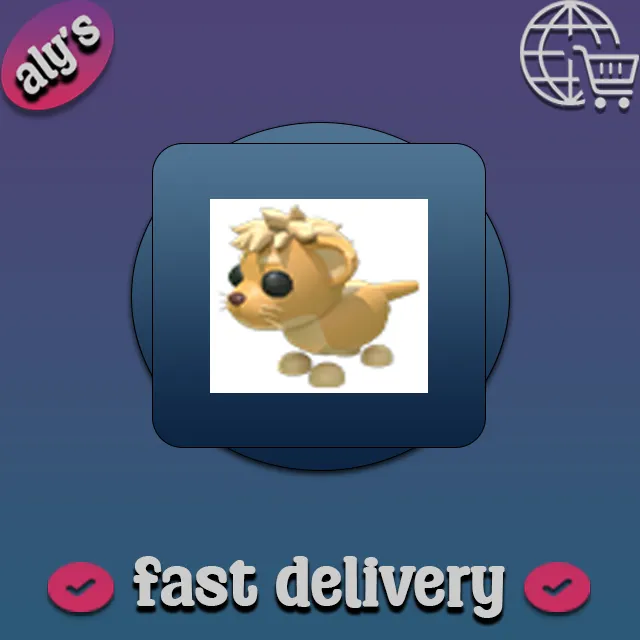 Lion Cub - Adopt Me Game Item - Gameflip