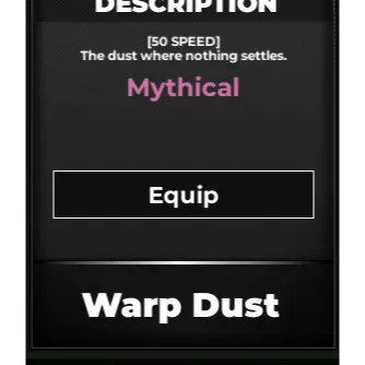 Warp Dust Type Soul - Other Game Items - Gameflip
